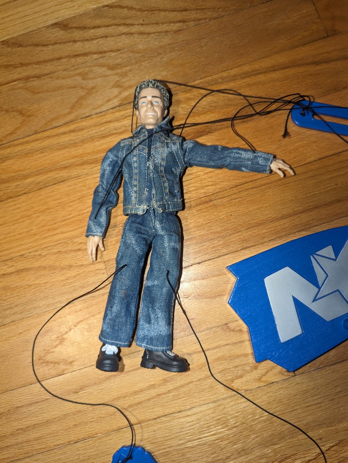 Vintage Justin Timberlake N' SYNC Puppet Living Toyz Marionette Its ...