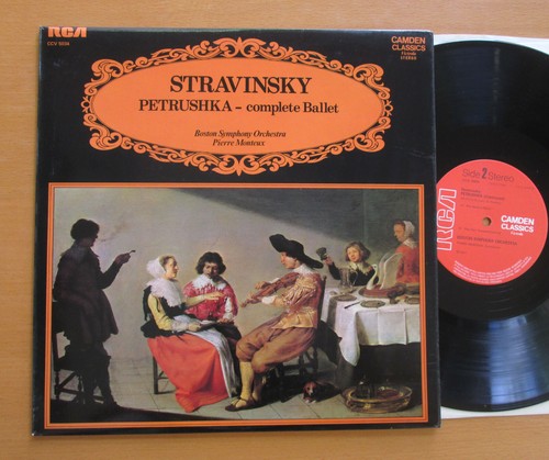 CCV 5034 Stravinsky Petrushka Complete Pierre Monteux RCA Stereo Vinyl ...
