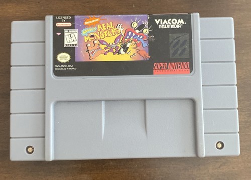 SNES Ahh Real Monsters (Super Nintendo) | eBay