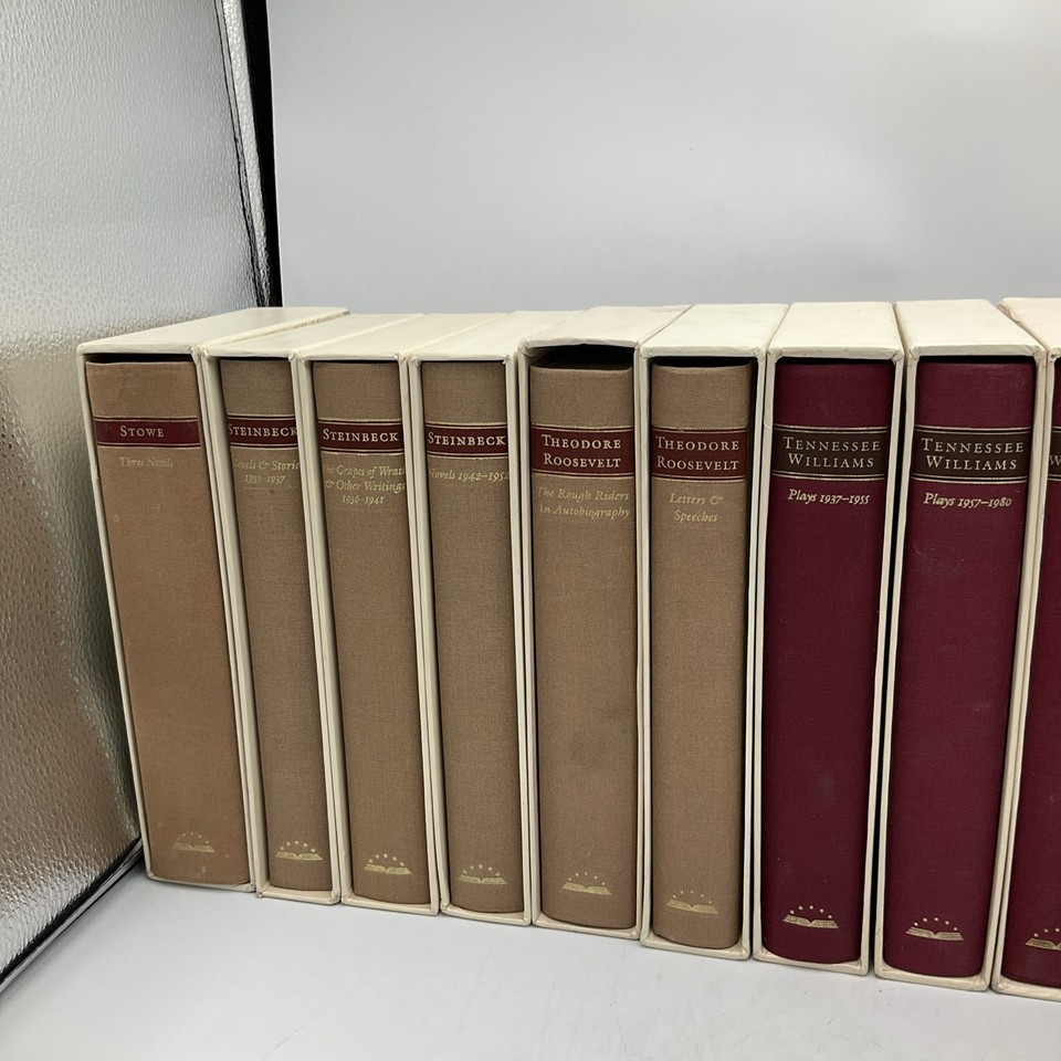 Lot 14 The Library Of America Books Various Authors In Slipcases ...