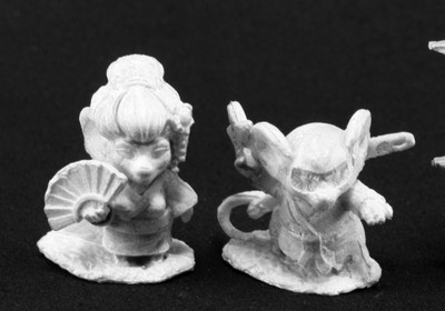 Reaper Miniatures Eastern Mouslings 2 Pcs 03825 Dark Heaven Unpainted ...