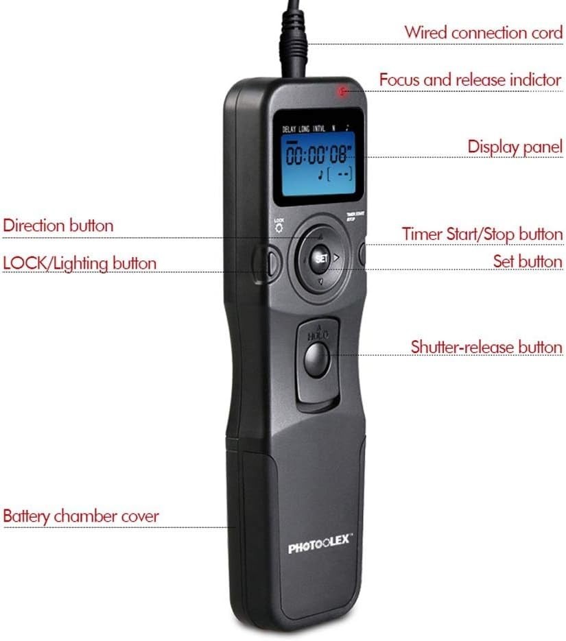 PHOTOOLEX Intervalometer Digital Camera Remote Shutter Release Controller T710N | eBay