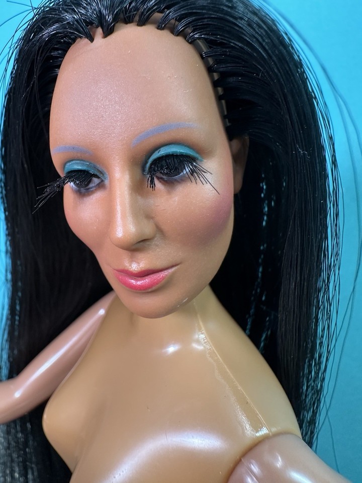 Vintage Mego Cher Doll 1975 Rerooted Hair And Lashes Replaced Body Read ...