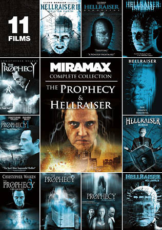 The Prophecy Hellraiser: Miramax Complete Collection (DVD, 2012, 4-Disc ...