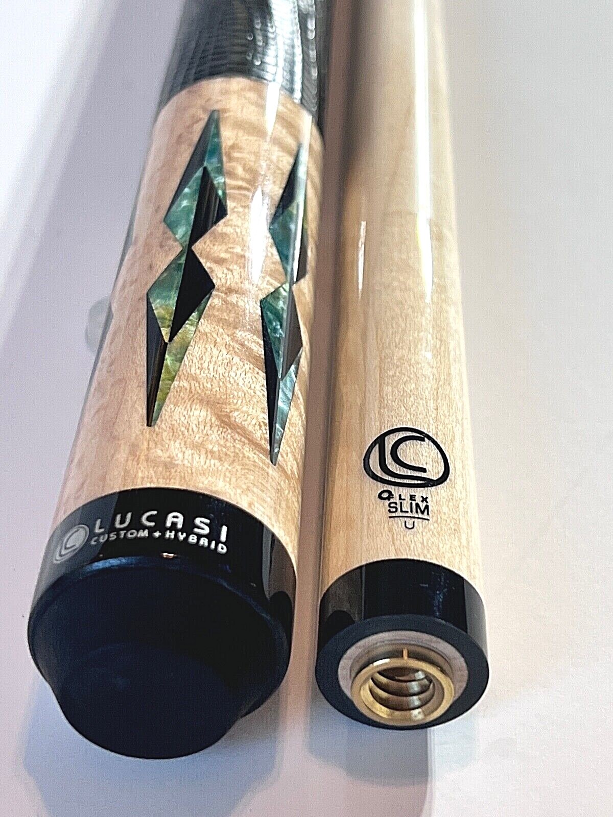 LUCASI LUX 46 CUSTOM CUE UNILOC 11.75MM LTD ONLY 200 MADE NEW FREE ...