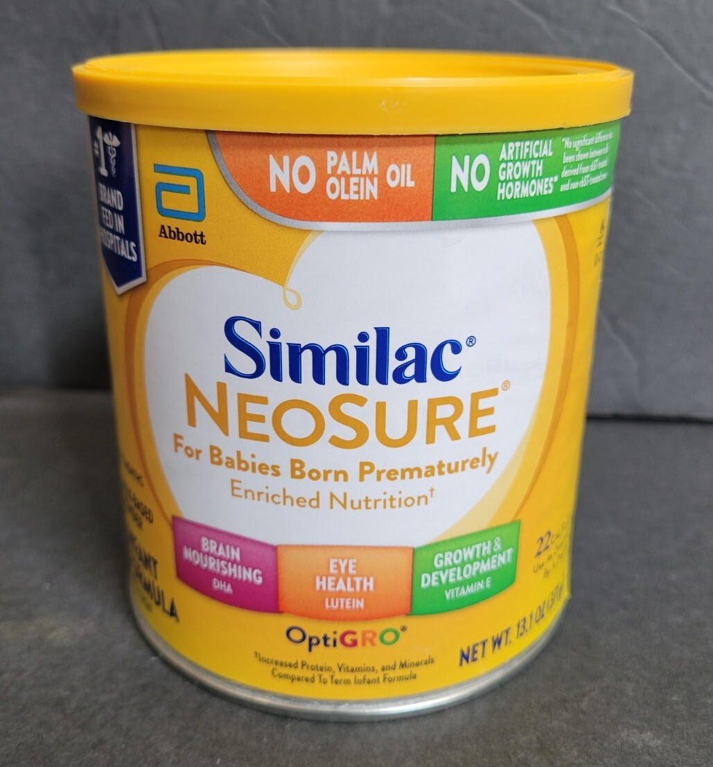 Similac Neosure Powder Formula 13.1.oz Can for Premature - EXP : 4/1 ...