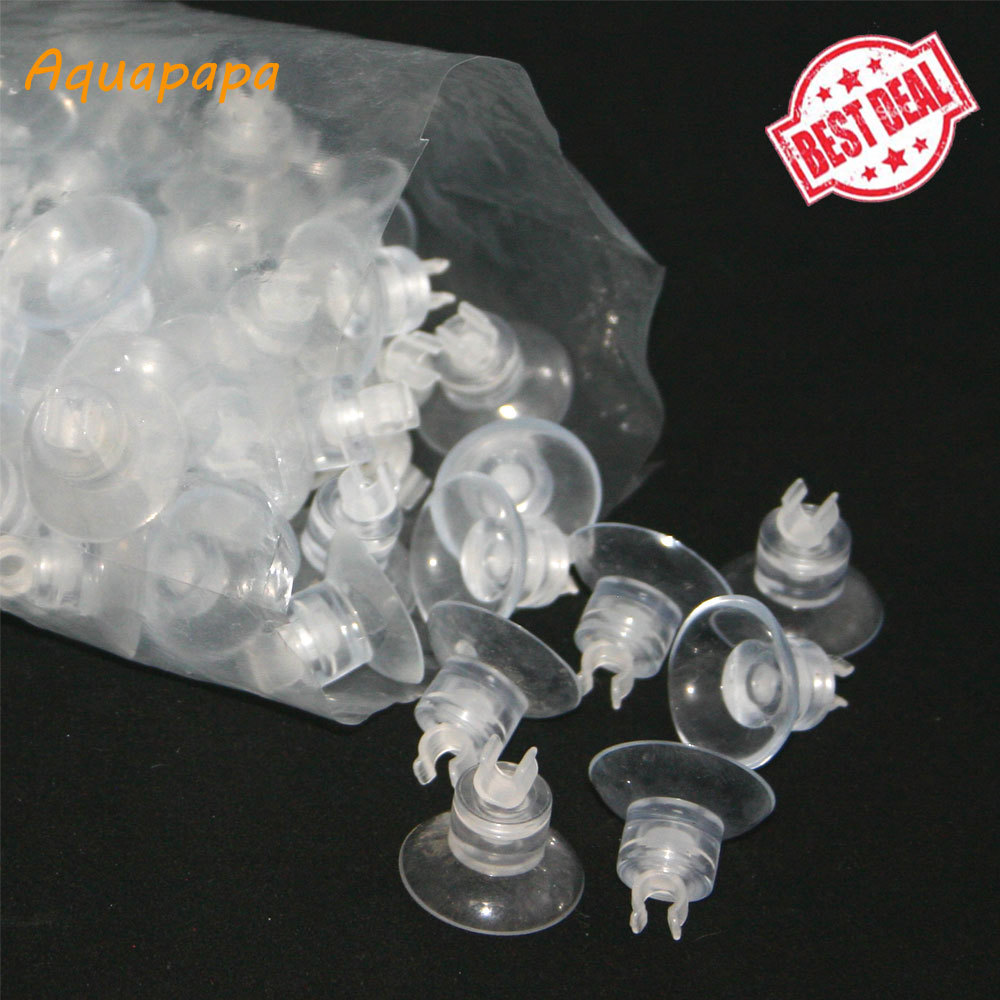 Suction Cup Clip 100 pcs sucker for Aquarium Air line Tubing | eBay