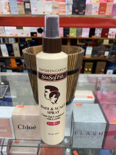 SoftSheen Carson Sta-Sof-Fro Hair & Scalp Spray Comb Out Conditioner ...