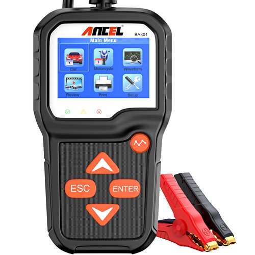 12V 6V car Automotive Battery Tester Checker Load Volt Analyzer 10 ...