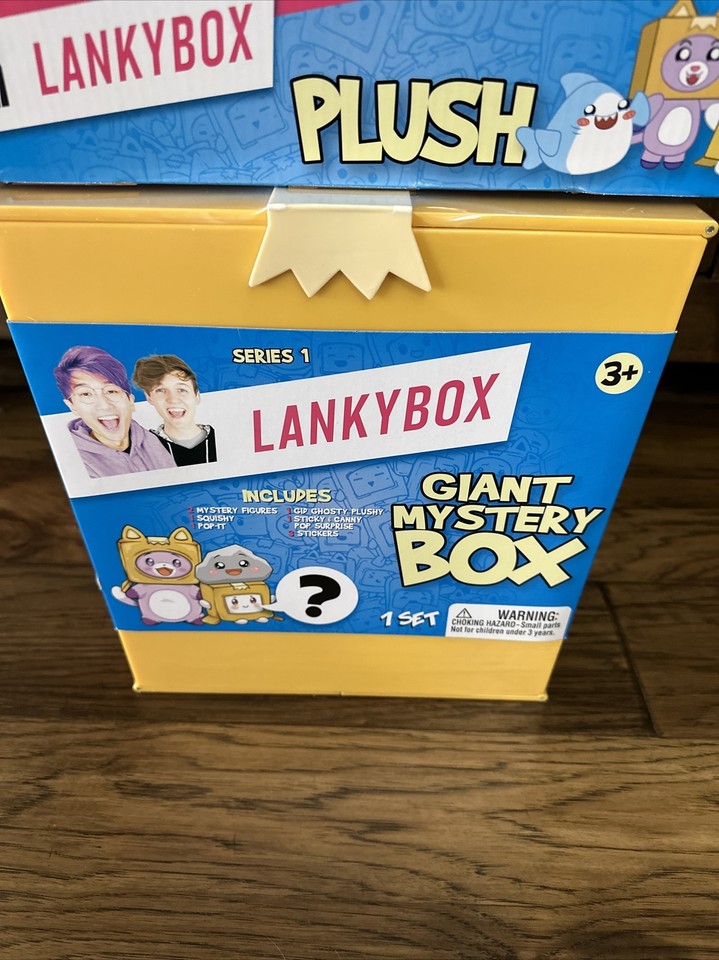 LANKYBOX series 1 Giant Box Mystery & Thicc Foxy Rocky Boxy Plush ...