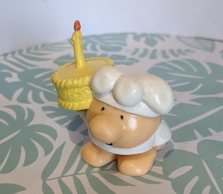 Vintage PVC "Tom By William" Figure ~ Ziggy Chef ~ Knickerbocker Toy Co ...