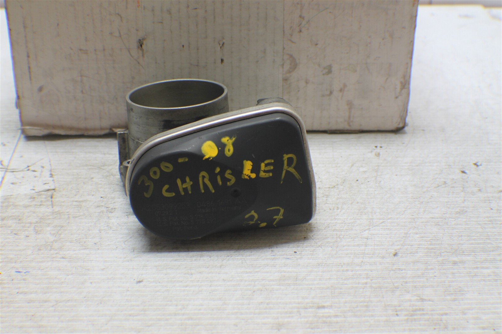 2006-2010 Chrysler 300 Throttle Body Valve Assembly 04861691AA 223 6E4 ...