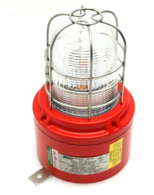 XB15UL COOPER MEDC Visual Strobe Industrial XENON Beacon WHITE LENS NEW ...