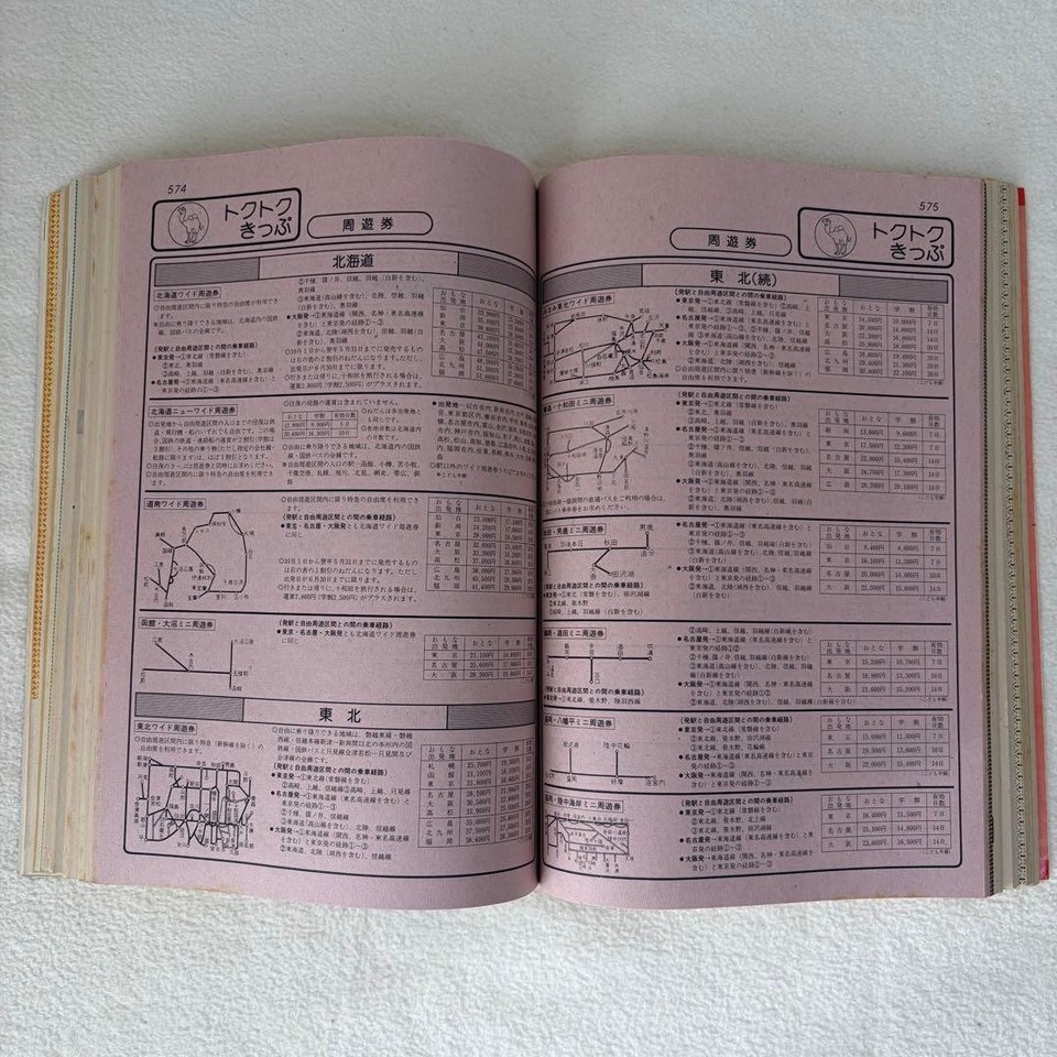JNR supervised timetable of Japan Transport Corporation #QYGKCB | eBay