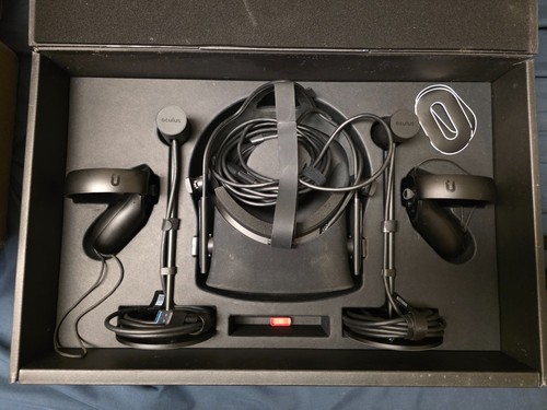 Oculus Rift CV1 Virtual Reality Headset Full Set (used) - As Is | eBay