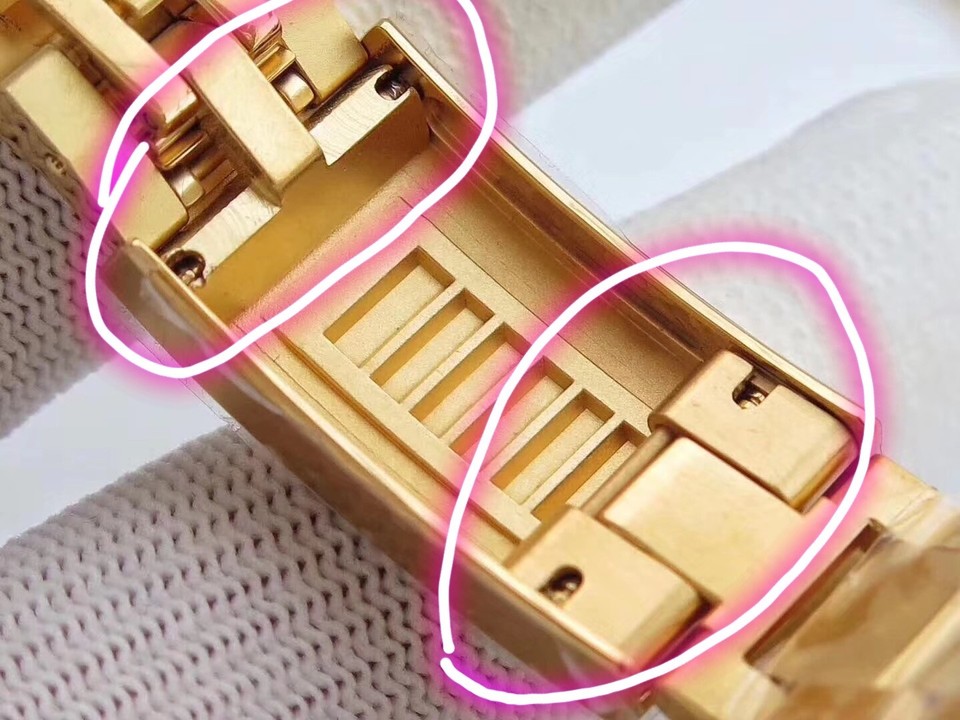 2 PCS 15mm Gold Spring Bar Pin For Rolex Gmt Submariner Folding Clasp ...