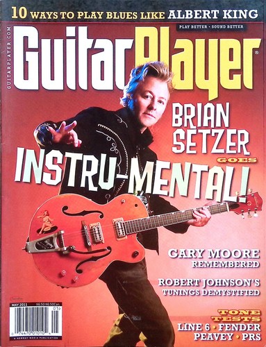 Guitar Player Magazine May 2011 Brian Setzer Goes Instrumental 74470010104| eBay