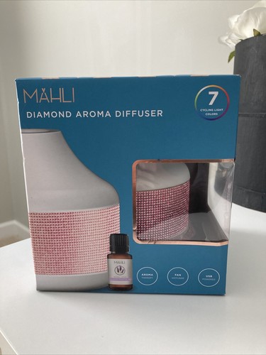 NEW! Mahli Diamond Aroma Diffuser LED MOOD LIGHTS VIRAL TIKTOK FAMOUS ...