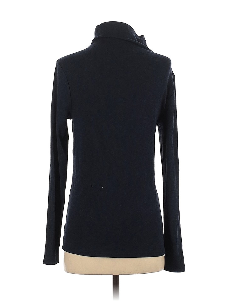 Marled Essentials Women Black Long Sleeve Turtleneck S | eBay