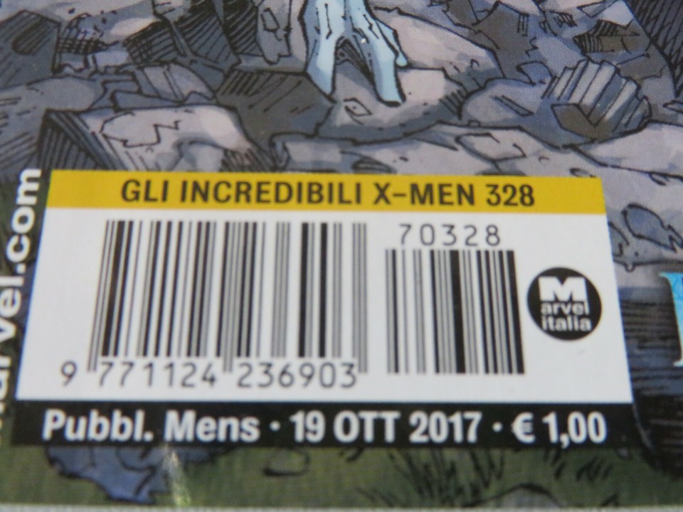 X-MEN No. 0 19/10/2017 - DC Italia - Panini Comics - ITALIAN NEW! | eBay UK