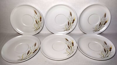 Wheat Pattern Vintage Mid Century Melmac 6" Plate Lot of 6 | eBay
