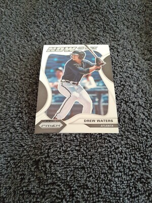 2020 Panini Prizm Now On Deck Drew Waters Atlanta Braves Baseball Card ...