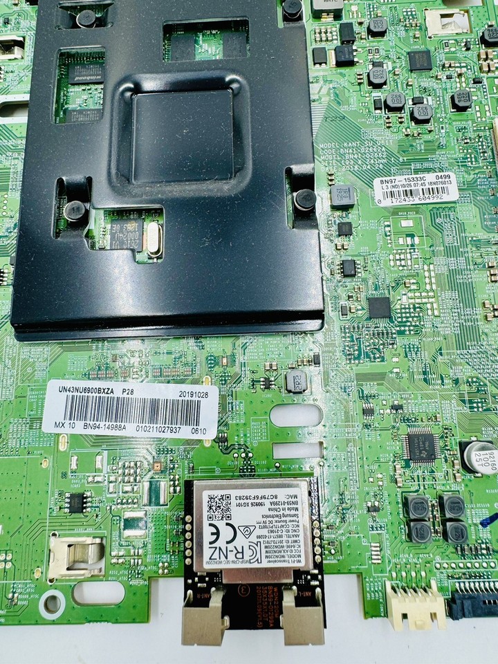 Samsung UN43NU6900B Main Board KANT_SU_USIT BN41-02662A BN97-15621C ...