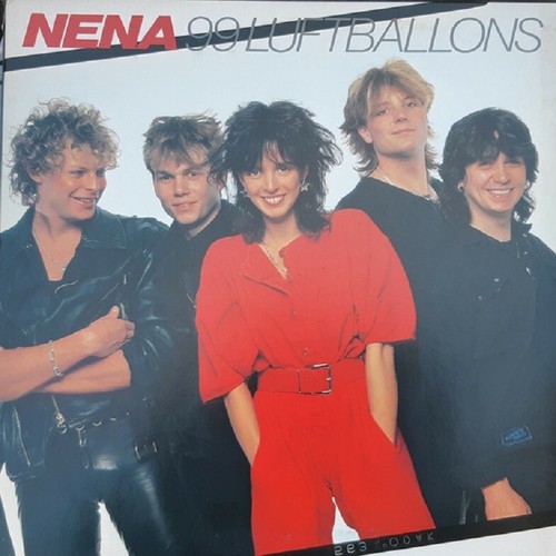 Nena 99 Luftballons Japanese LP Album w 2 Inserts | eBay