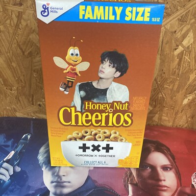 NEW HONEY NUT CHEERIOS CEREAL LIMITED TOMORROW X TOGETHER K-POP TXT 18. ...