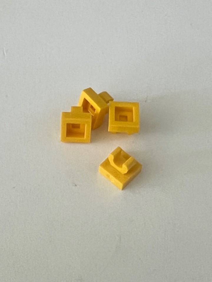 Lego Parts 15712 (4pcs) Tile Mod With Clip 1x1 Choose Color | eBay