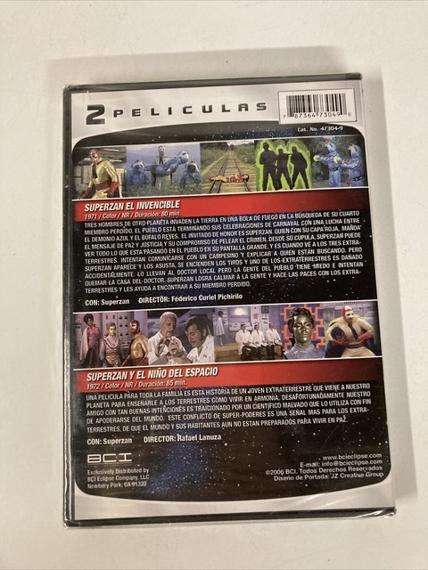 Superzan el Invencible/Superzan y el Nińo del Espacio (DVD, 2007) for ...
