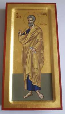 Ikone Apostel Petrus Peter Ikonen Icon Icone Saint Simon San Pedro ...