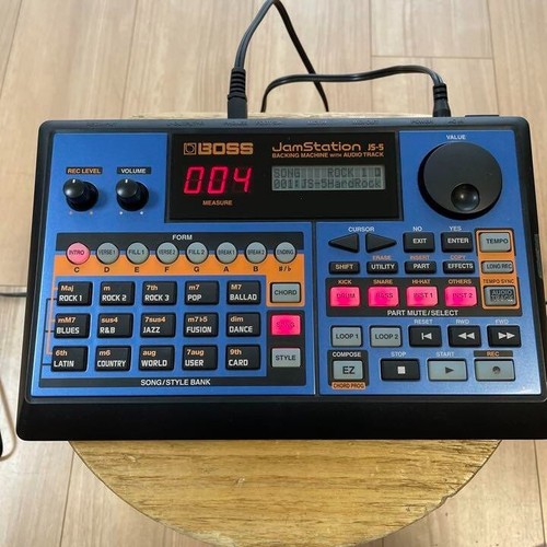 Boss JS-5 JamStation Jam Station Rhythm Backing Jamming Drum Machine | eBay