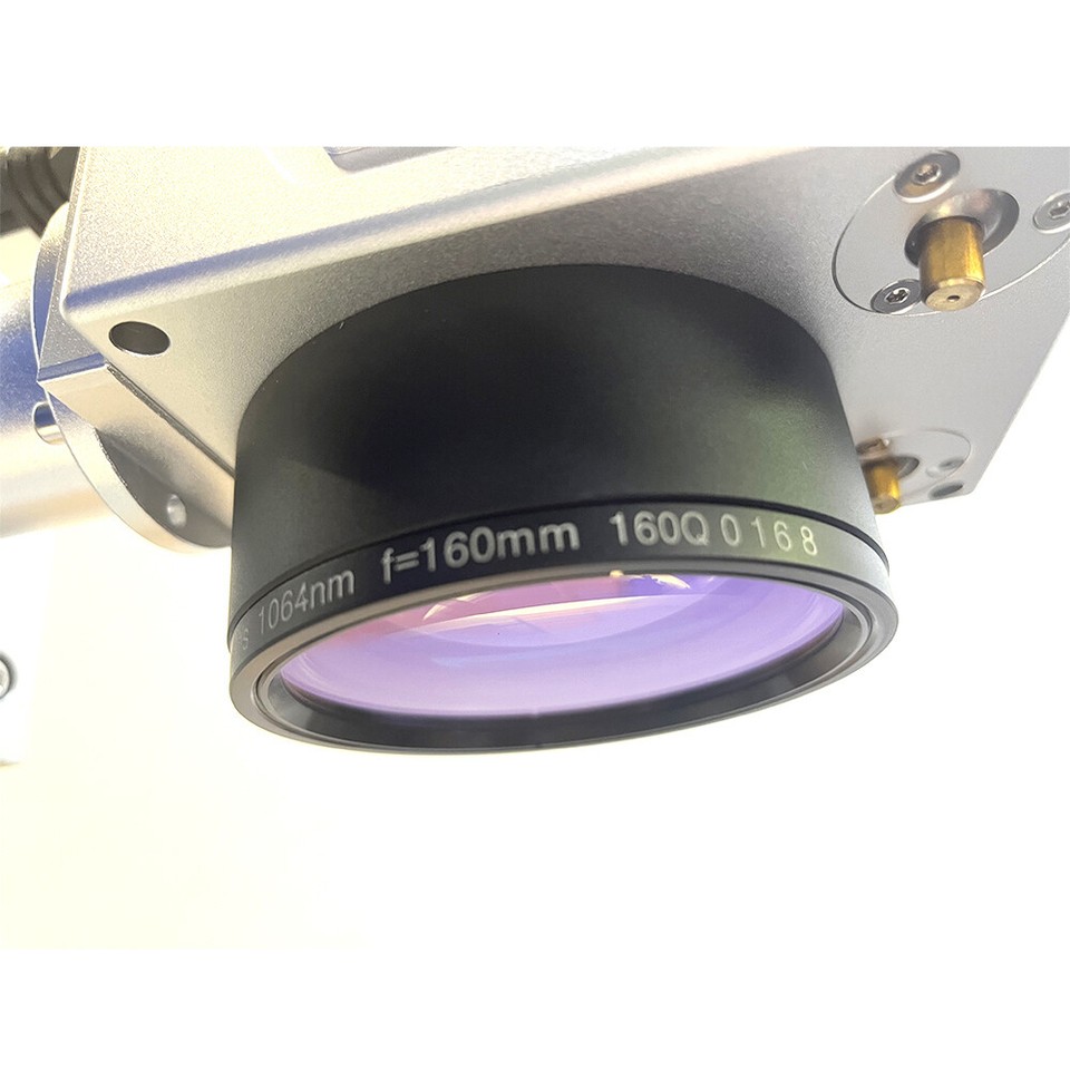 Si 1064nm Quartz Field Lens Silica Lens For 100W Fiber Laser Marking ...