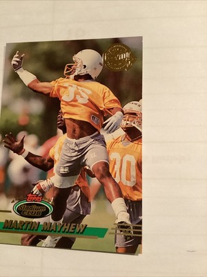 1993 Stadium Club Super Teams Super Bowl #284 Martin Mayhew | eBay