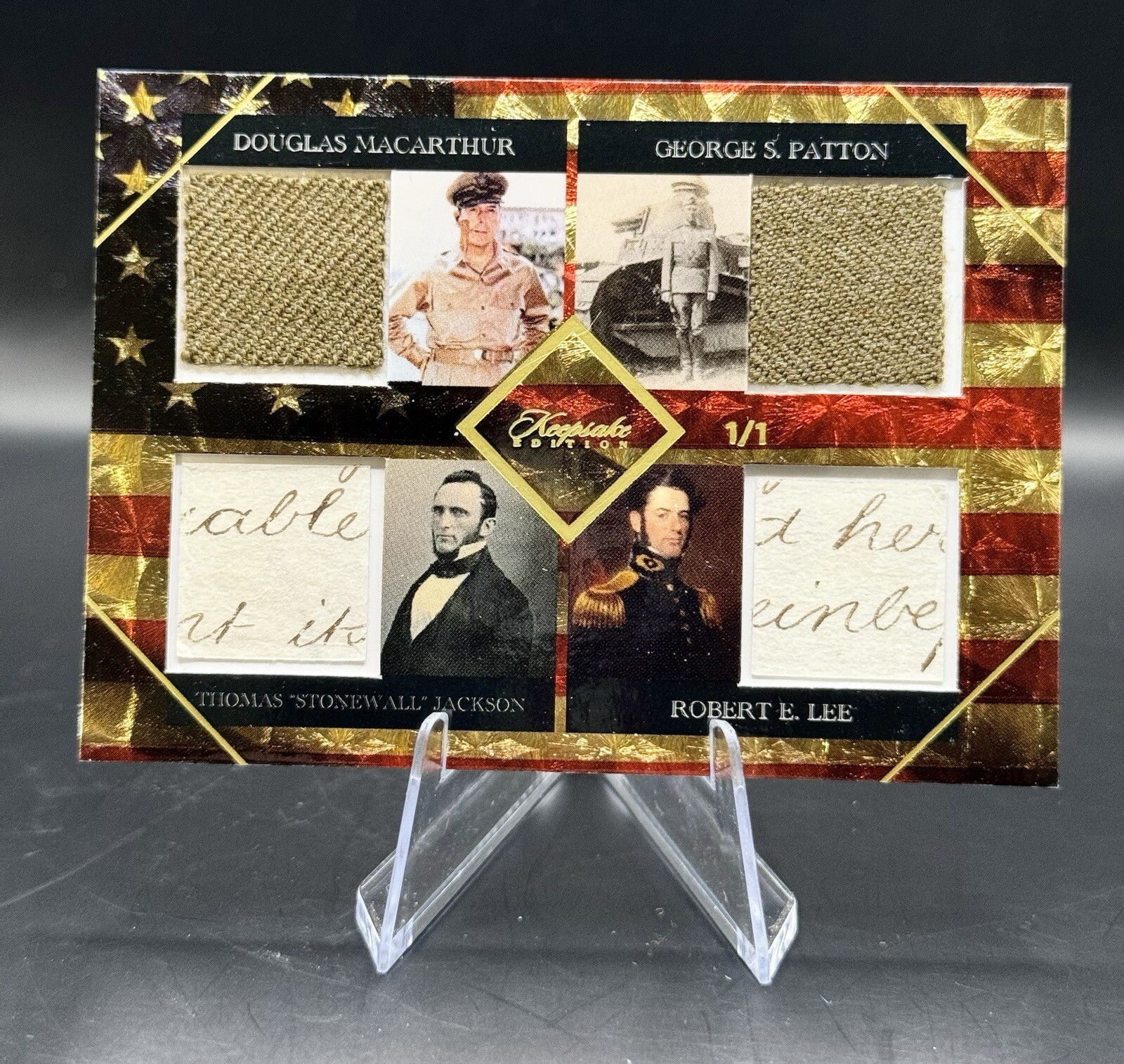 GENERALS 1/1 Pieces of the Past Historical Relic #229 | eBay