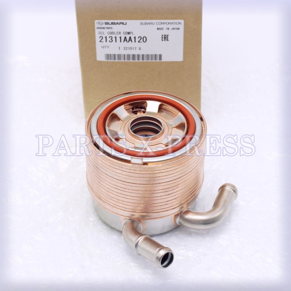 NEW GENUINE OEM SUBARU ENGINE OIL COOLER EJ257 TURBO IMPREZA WRX STI ...