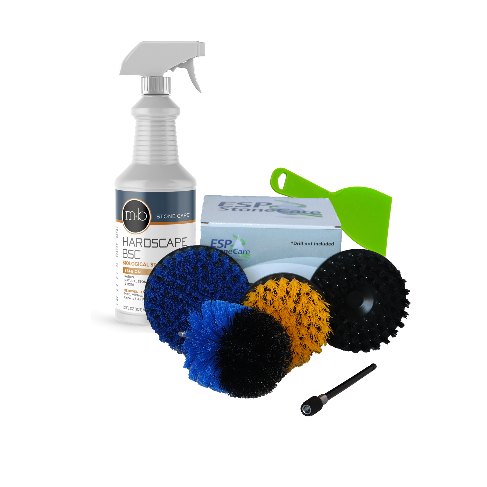 Biological Solution Headstone Cleaning Bundle - HardScape & Drill ...