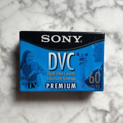 Sony Mini DV DVC Digital Video Cassette Tape 60 Minute NEW 102930569746 ...