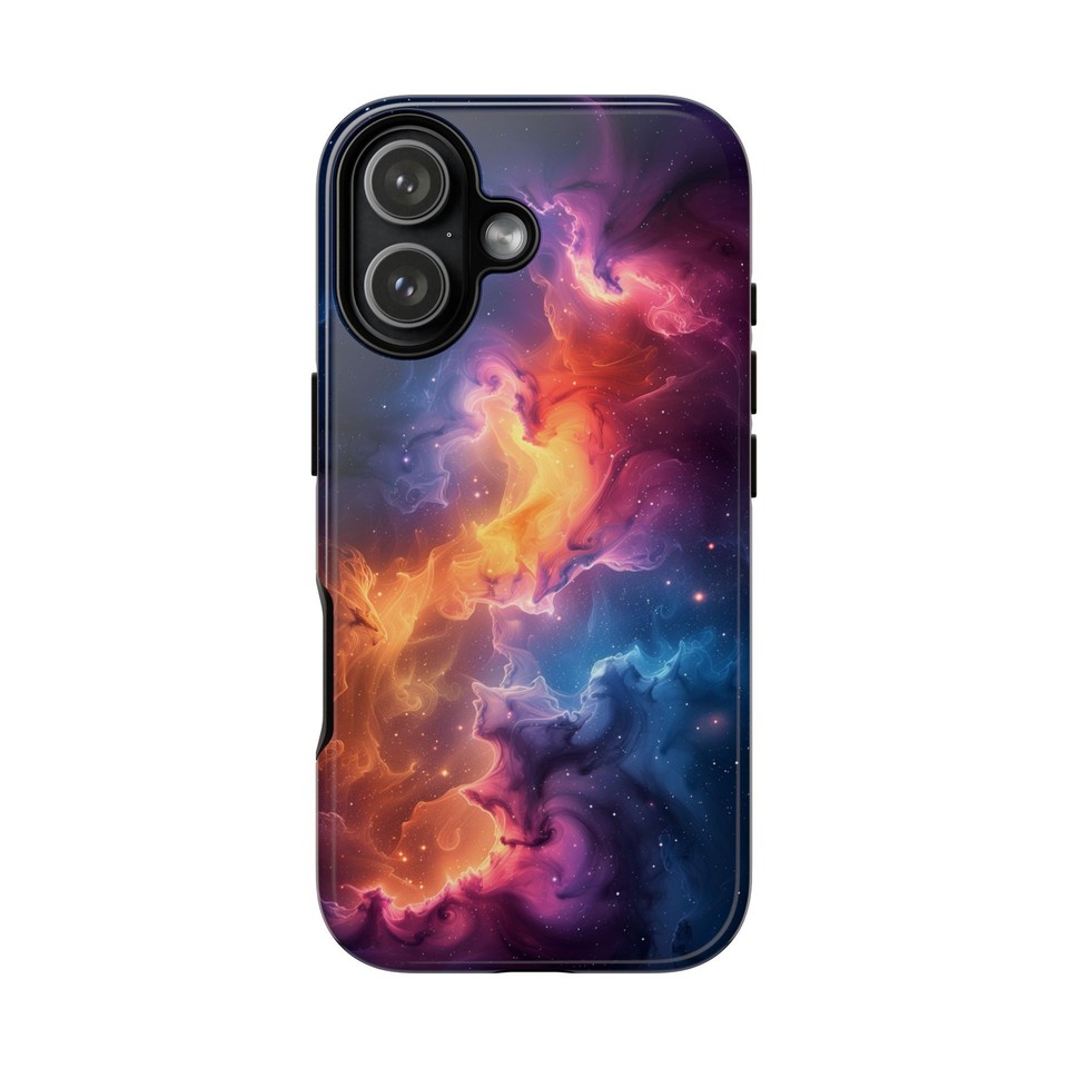 For iPhone / Galaxy / Pixel | Phone Ink Case - Spectral Nebula Cosmos ...