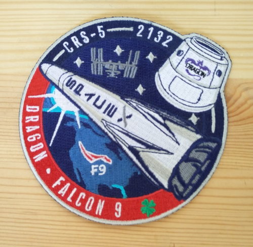 Spacex Falcon 9 USAF Employee Numbered CRS-5 Launch Patch | eBay