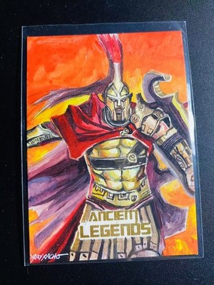 Muguang Ancient Legends Roman Soldiers 1/1 Origin Sketch Card by Ray ...