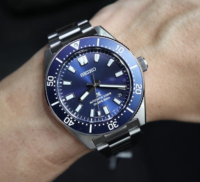 Seiko Prospex SPB451J1 Sea 1965 Heritage Diver's Blue Automatic Analog ...