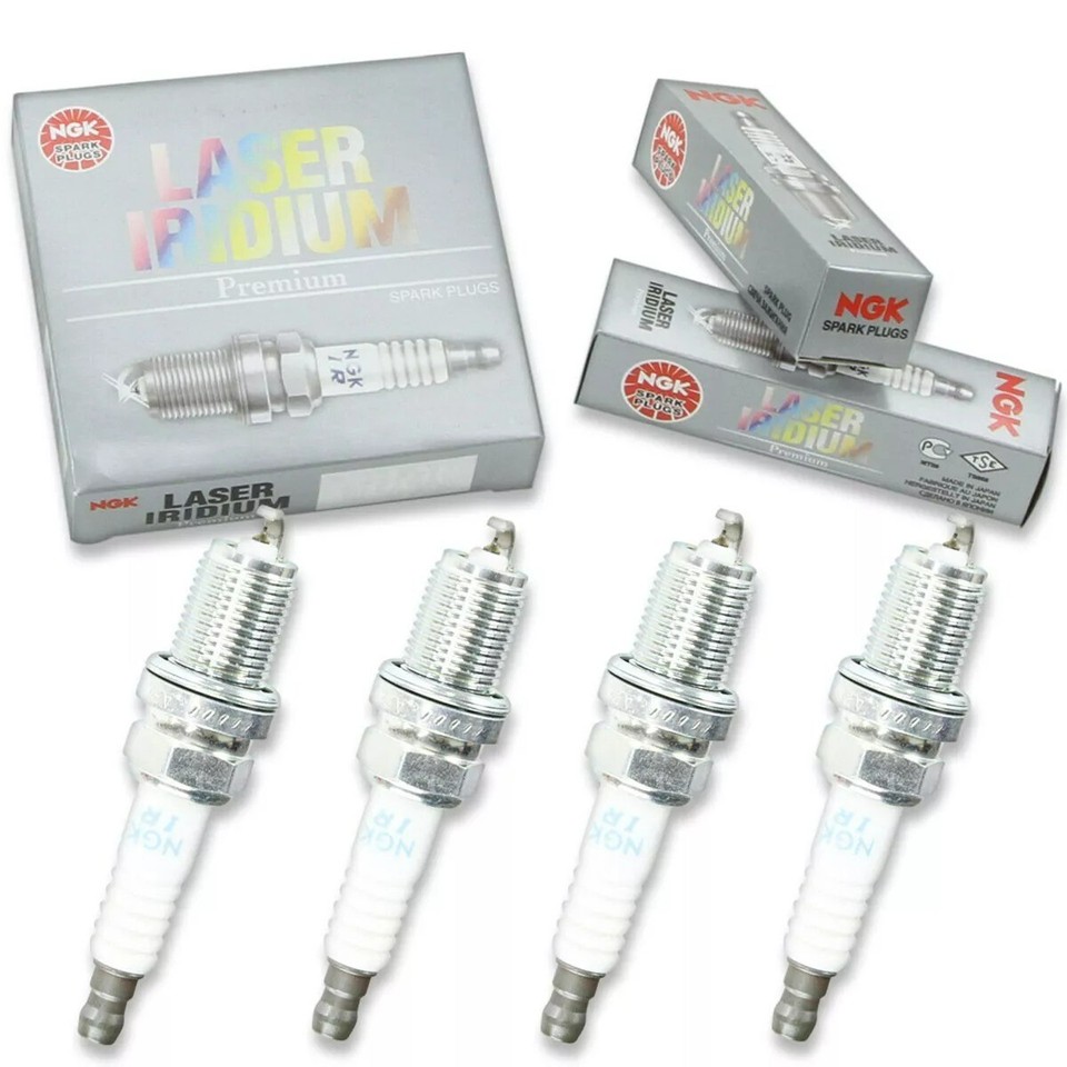 4 pc 4 x NGK Laser Platinum Plug Spark Plugs 6741 PFR6G-13 4115 PFR6G13 ...
