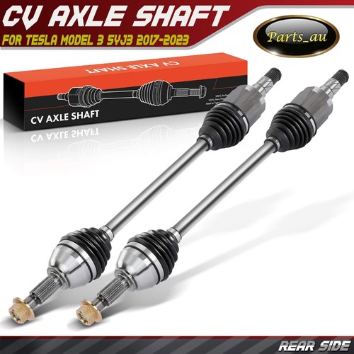 2x Rear Left & Right CV Axle Drive Shaft Assembly for Tesla Model 3 ...