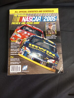 The Official Nascar Preview And Press Guide Magazine (N4) | eBay