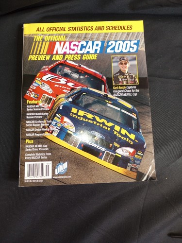 The Official Nascar Preview And Press Guide Magazine (N4) 74470627609| eBay
