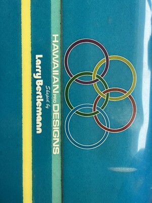 Vintage 1970’s Larry Bertlemann Hawaiian Pro Designs Surfboard LA ...