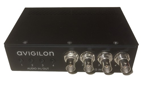 Avigilon ENC-4P-H264 4 Port H.264 Analog-to-Digital Video Encoder Audio ...