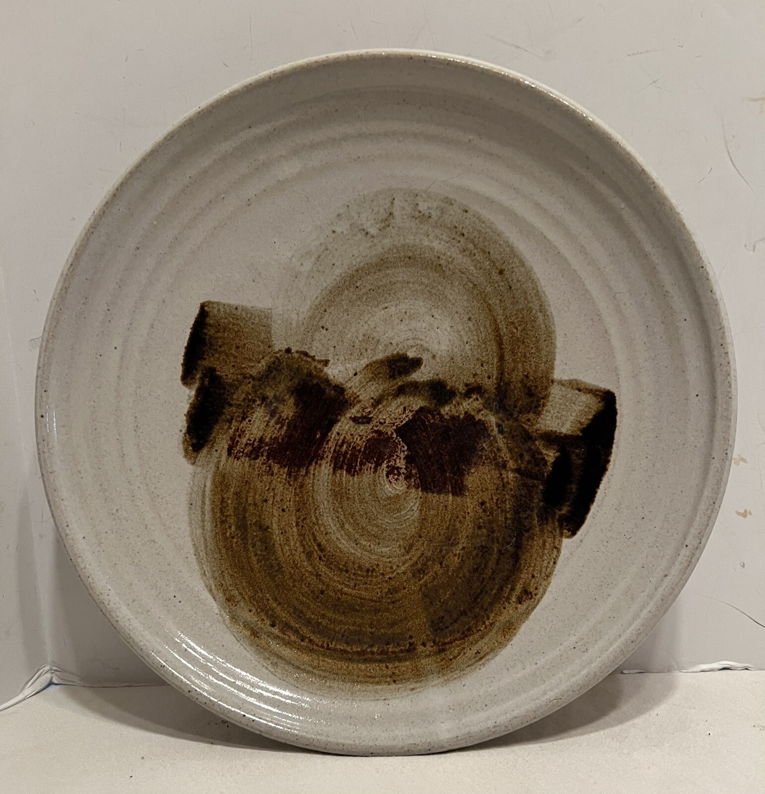 Charles Halling Studio Stoneware Art Pottery 11 1/2" Plate MCM ...